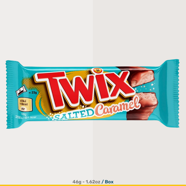 Twix Salted Caramel Bars | Delicious Caramel Filled Chocolate – Jibly World